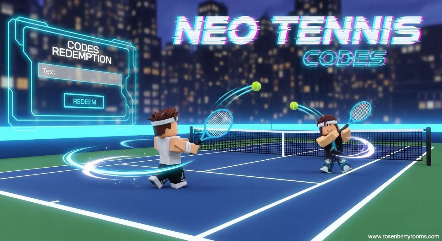 Neo Tennis Codes (December 2025) 20+ NEW Codes Available