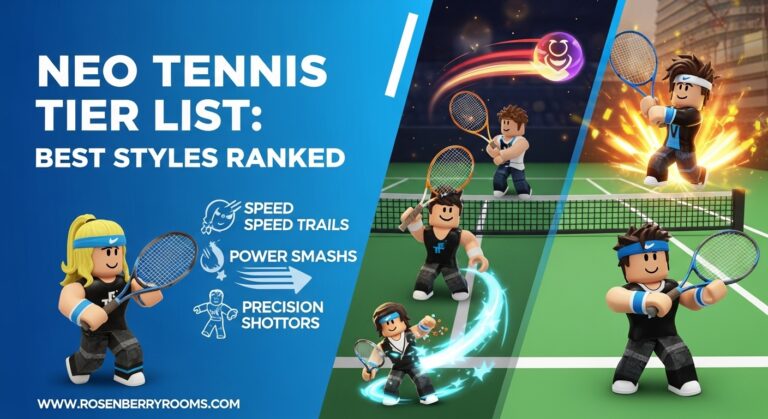 Neo Tennis Tier List (June 2026) Best Styles Ranked