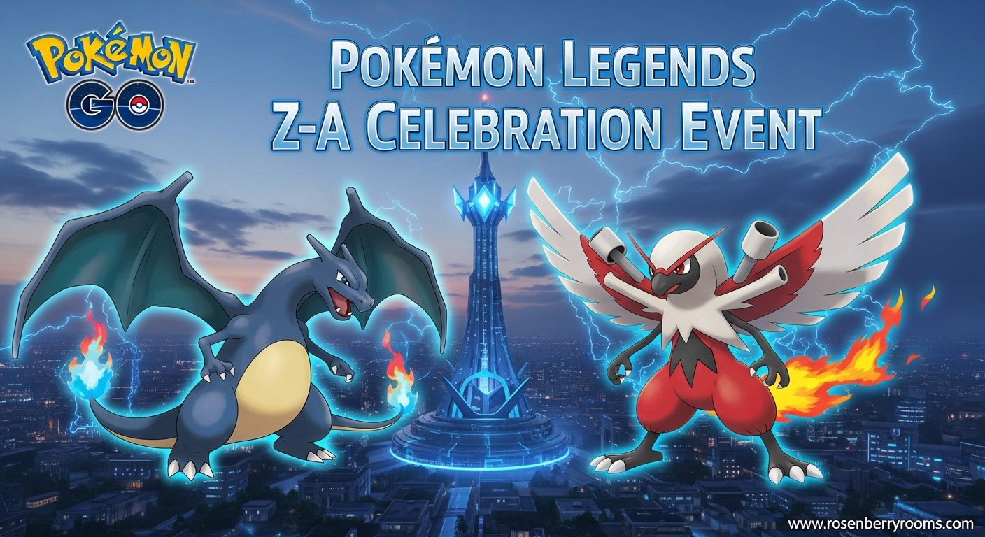 Pokemon Go Legends Z-A Celebration (May 2026) Mega Raids & Rewards