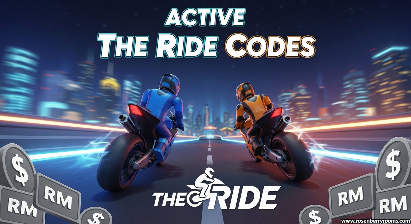 Roblox The Ride Codes (October 2025) 12+ NEW Codes Available