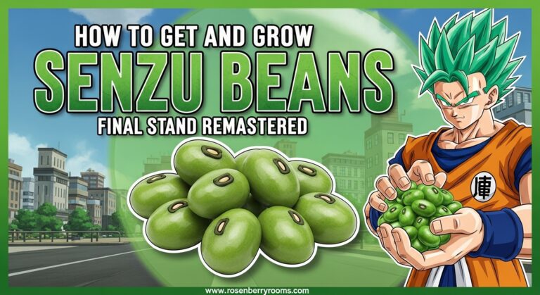 How to Get & Grow Senzu Beans in Final Stand Remastered (March 2026)