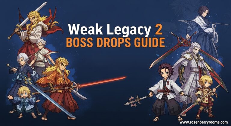 Weak Legacy 2 Boss Drops & Farming (May 2026 Guide)