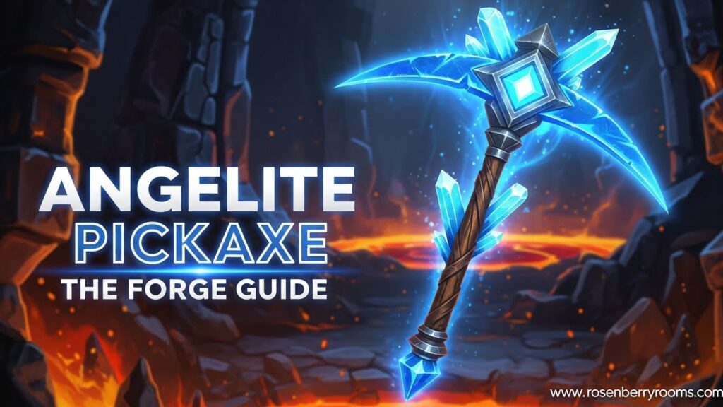 How to Find & Buy Angelite Pickaxe in The Forge Guide (January 2026)