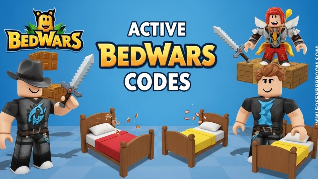 BedWars Codes (March 2026) 18+ NEW Codes Available