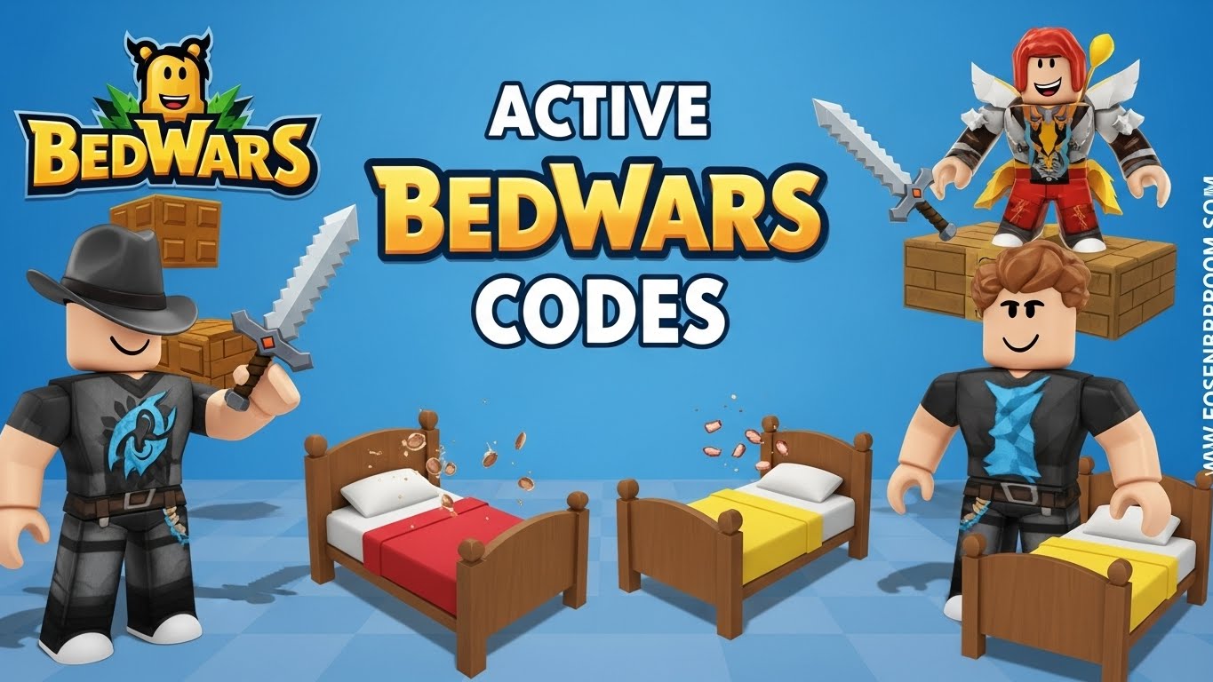 BedWars Codes (March 2026) 18+ NEW Codes Available