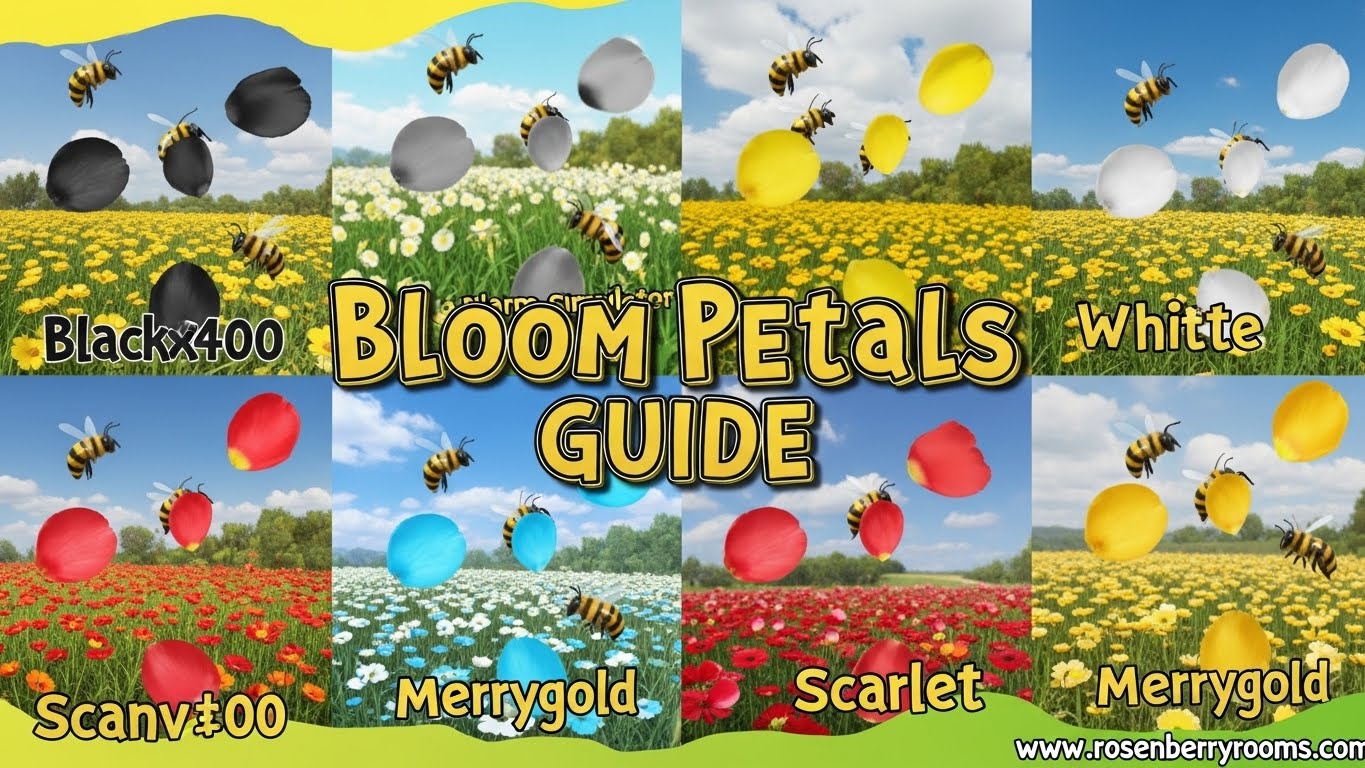 All Bloom Petals Guide in Bee Swarm Simulator (January 2026)