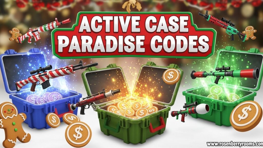 Case Paradise Codes (February 2026) 16+ NEW Codes Available
