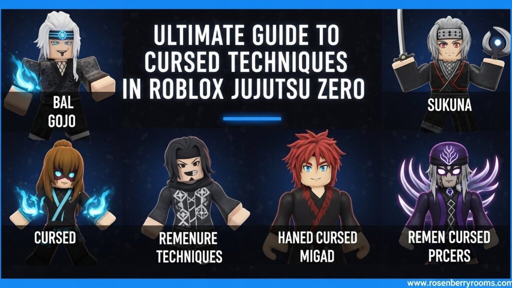Complete Cursed Techniques Guide for Roblox Jujutsu Zero (March 2026)