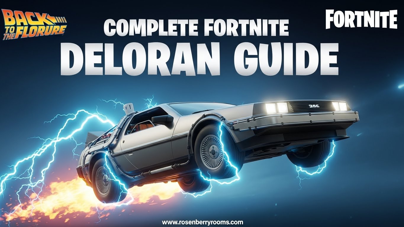 Where to Find Fortnite DeLorean Vehicle in Chapter 7 (December 2025)