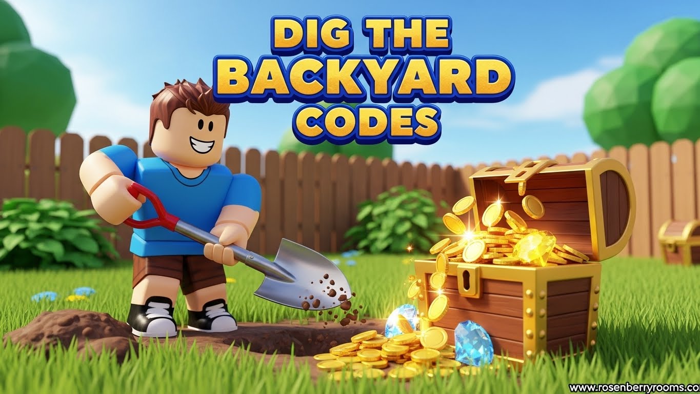 Dig the Backyard Codes (March 2026) 5+ NEW Codes Available