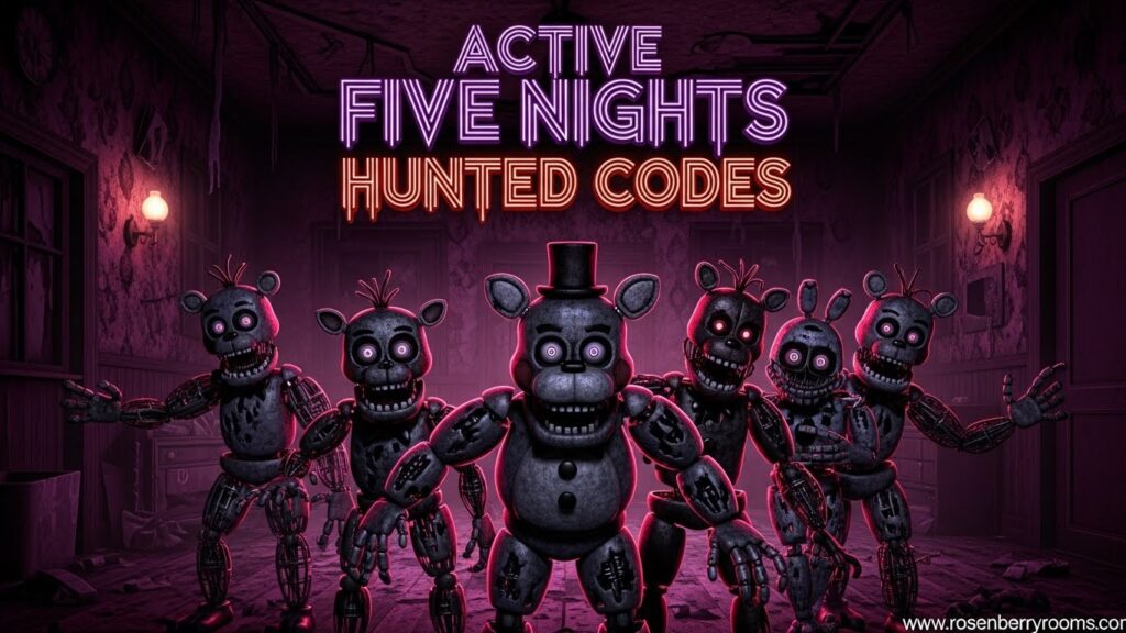 Five Nights Hunted Codes (March 2026) 28+ NEW Codes Available