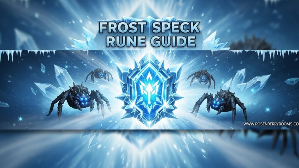 Frost Speck Rune Guide in The Forge (May 2026) Farm It Fast