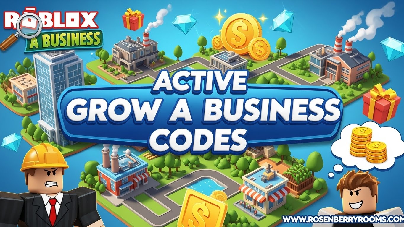Grow A Business Codes (March 2026) 12+ NEW Codes Available