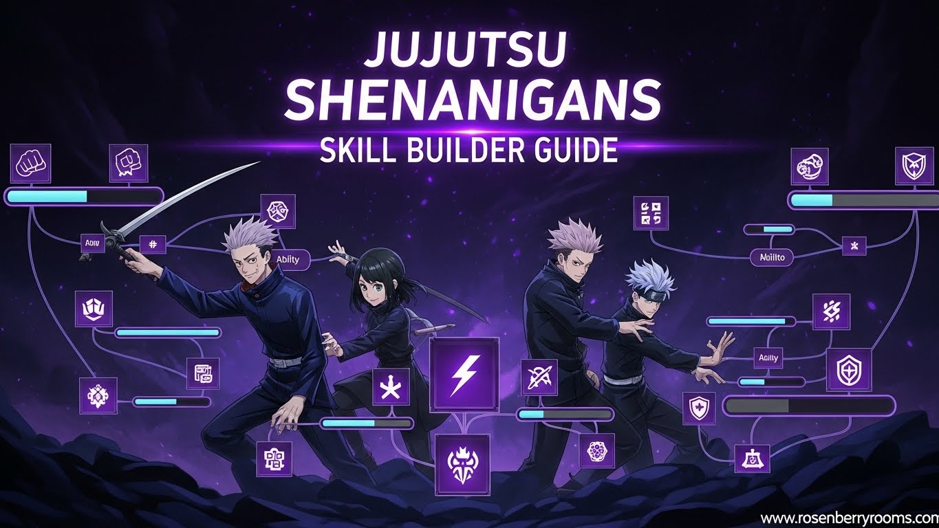 Jujutsu Shenanigans Skill Builder (January 2025) Hitbox, Connect ...