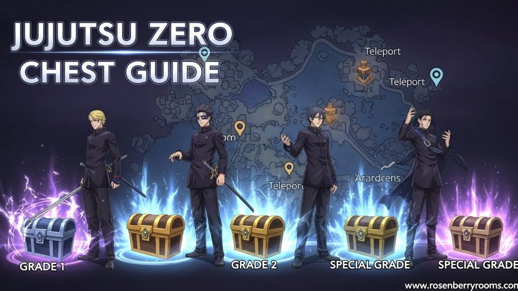 Jujutsu Zero Chest Guide (January 2025) All Locations & Farming