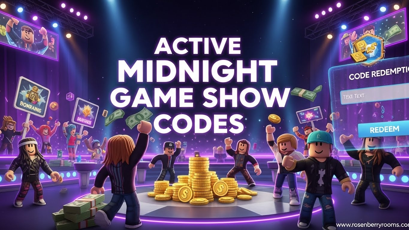 Midnight Game Show Codes (December 2025) 8+ NEW Codes Available