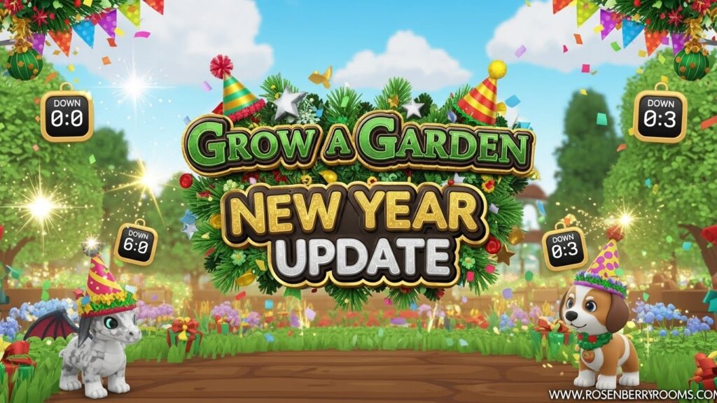 Grow a Garden New Year Shop Update (March 2026) Release Date