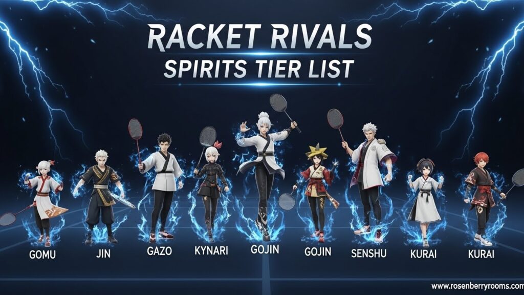 Racket Rivals Spirits Tier List (December 2025) Best Spirits