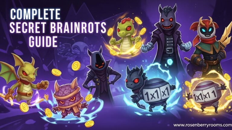 All Secret Brainrots in Steal a Brainrot (March 2026)