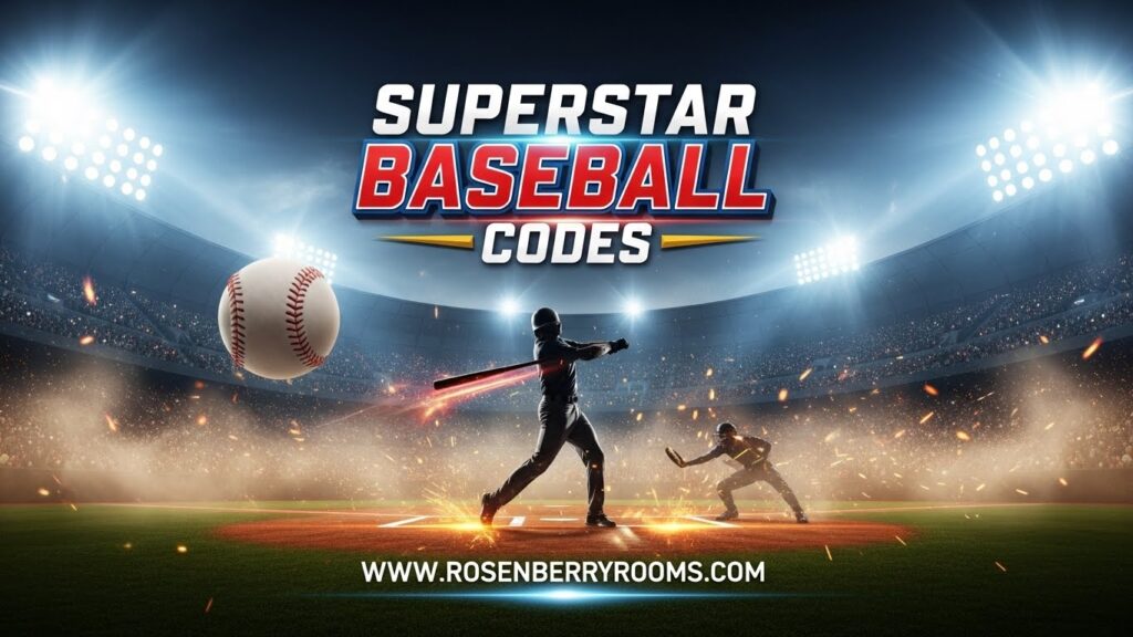 Superstar Baseball Codes (March 2026) 32+ NEW Codes Available