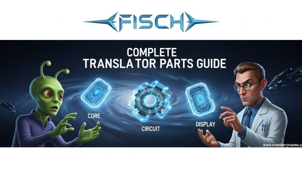 How to Find All Translator Parts in Fisch (March 2026) Core, Display ...