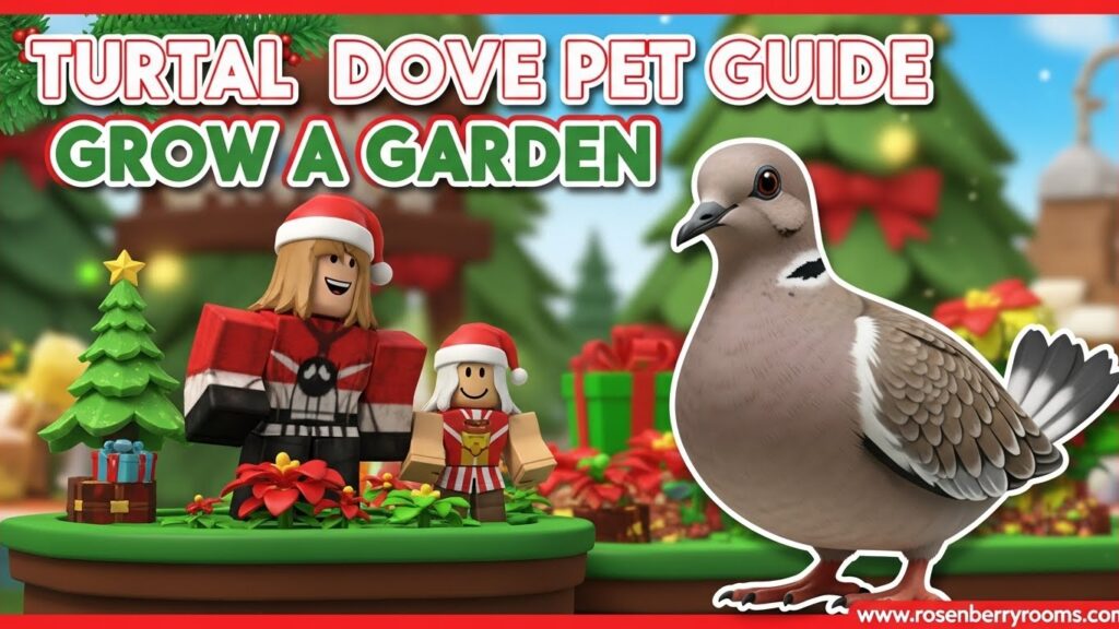 What the Turtle Dove Pet Does in Grow a Garden (March 2026)