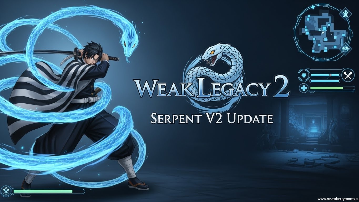 Weak Legacy 2 Serpent V2 Update (January 2025) Breathing Skills & Codes