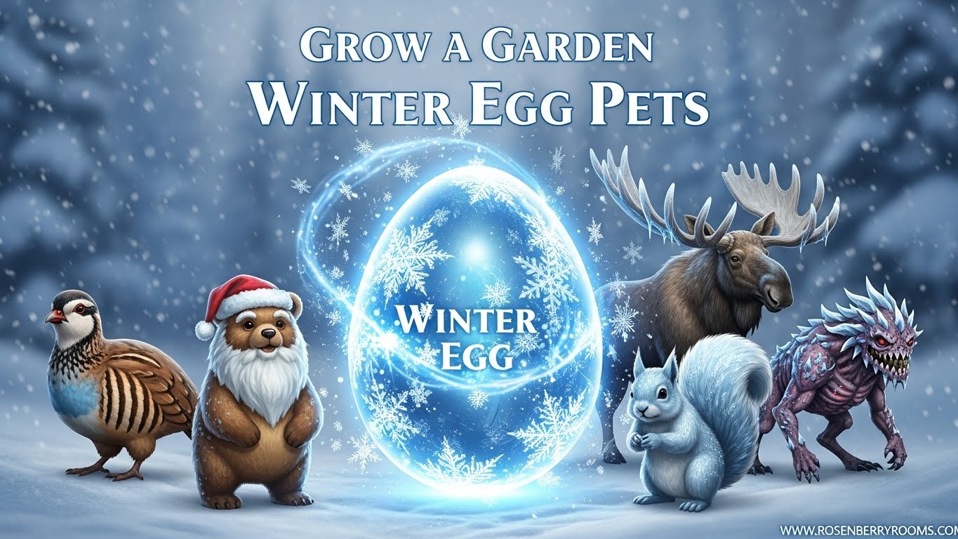 Grow a Garden All Winter Egg Pets (March 2026) How to Get Them