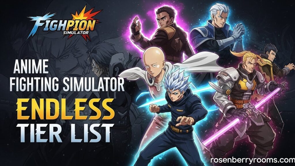Anime Fighting Simulator Endless Tier List (March 2026) Best Champions