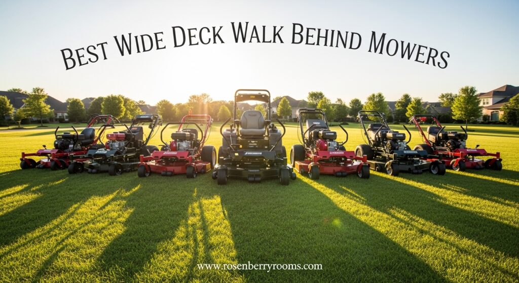 10 Best Wide Deck Walk Behind Mowers (April 2026) Expert Reviews