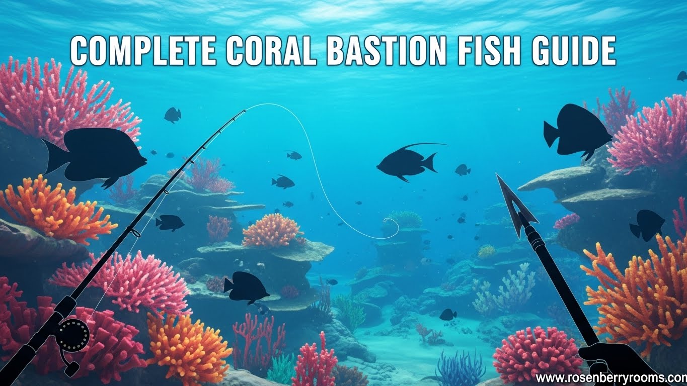 Coral Bastion Fisch Location & Bestiary Guide (May 2026)