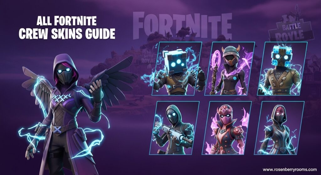 All 63+ Fortnite Crew Skins List (May 2026)