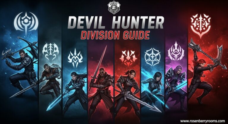Devil Hunter Division Guide (February 2026) All Divisions Ranked