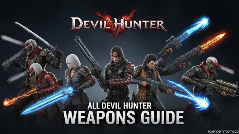 Devil Hunter Weapons Guide (March 2026) Complete Arsenal & Crafting Recipes