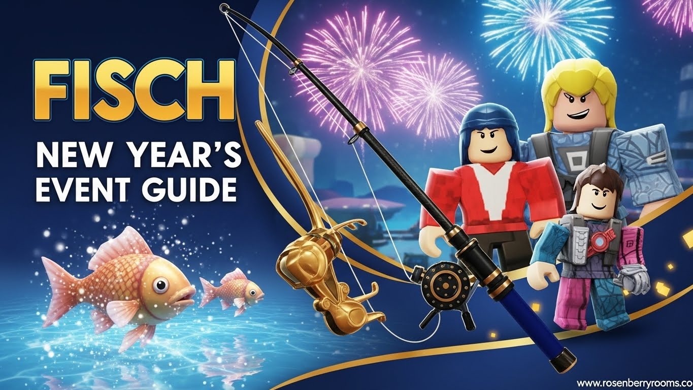 Fisch New Year's Event Update Guide (January 2026) All Rewards