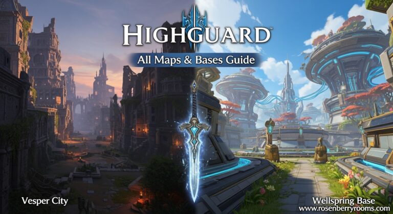 Highguard All Maps & Bases Ultimate Guide (March 2026)