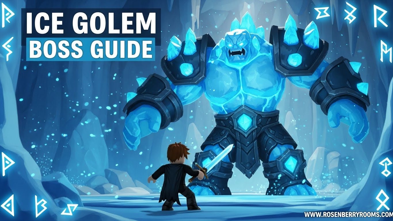 Where to Find Ice Golem Boss in The Forge (March 2026)