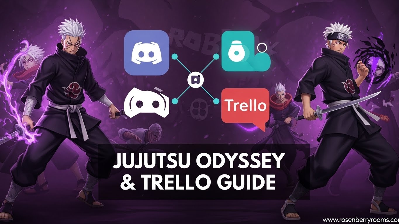 How To Join Jujutsu Odyssey Official Discord & Trello (March 2026)