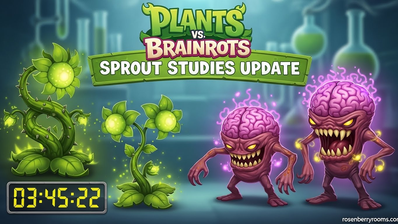 Plants vs Brainrots Sprout Studies Update (March 2026) Complete Guide