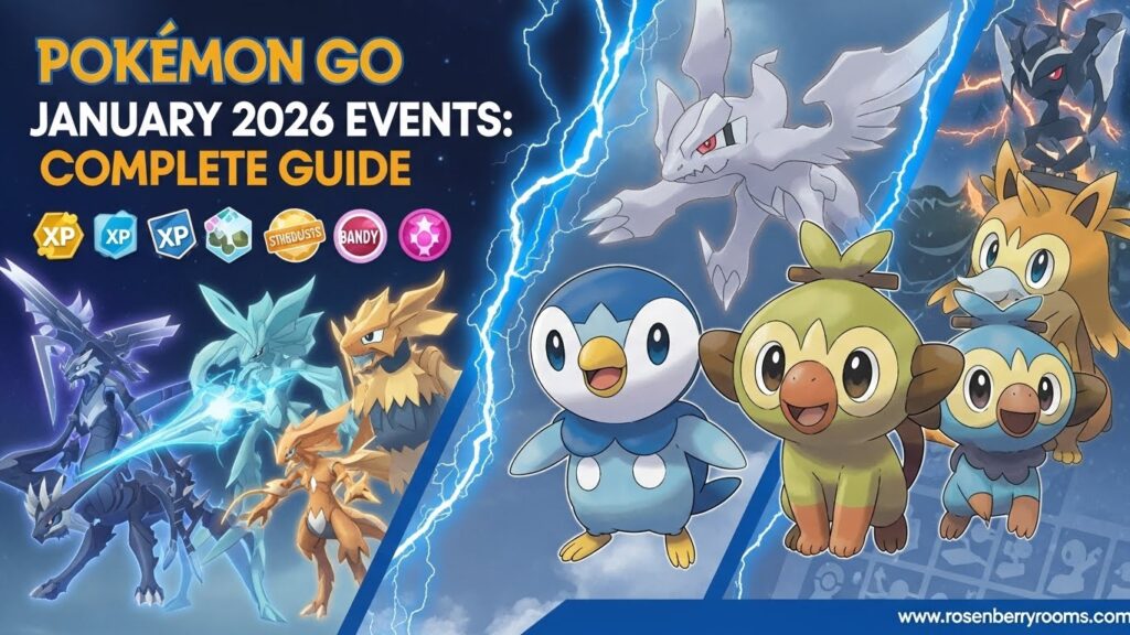 Pokemon Go January 2026 Events Guide: All Raids & Bonuses