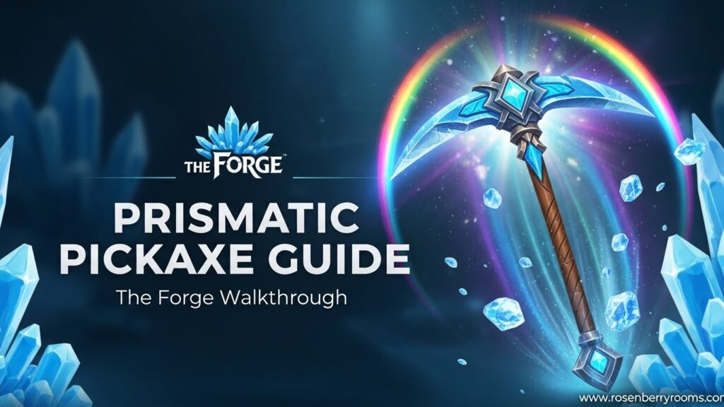 How to Get Prismatic Pickaxe in The Forge (March 2026)