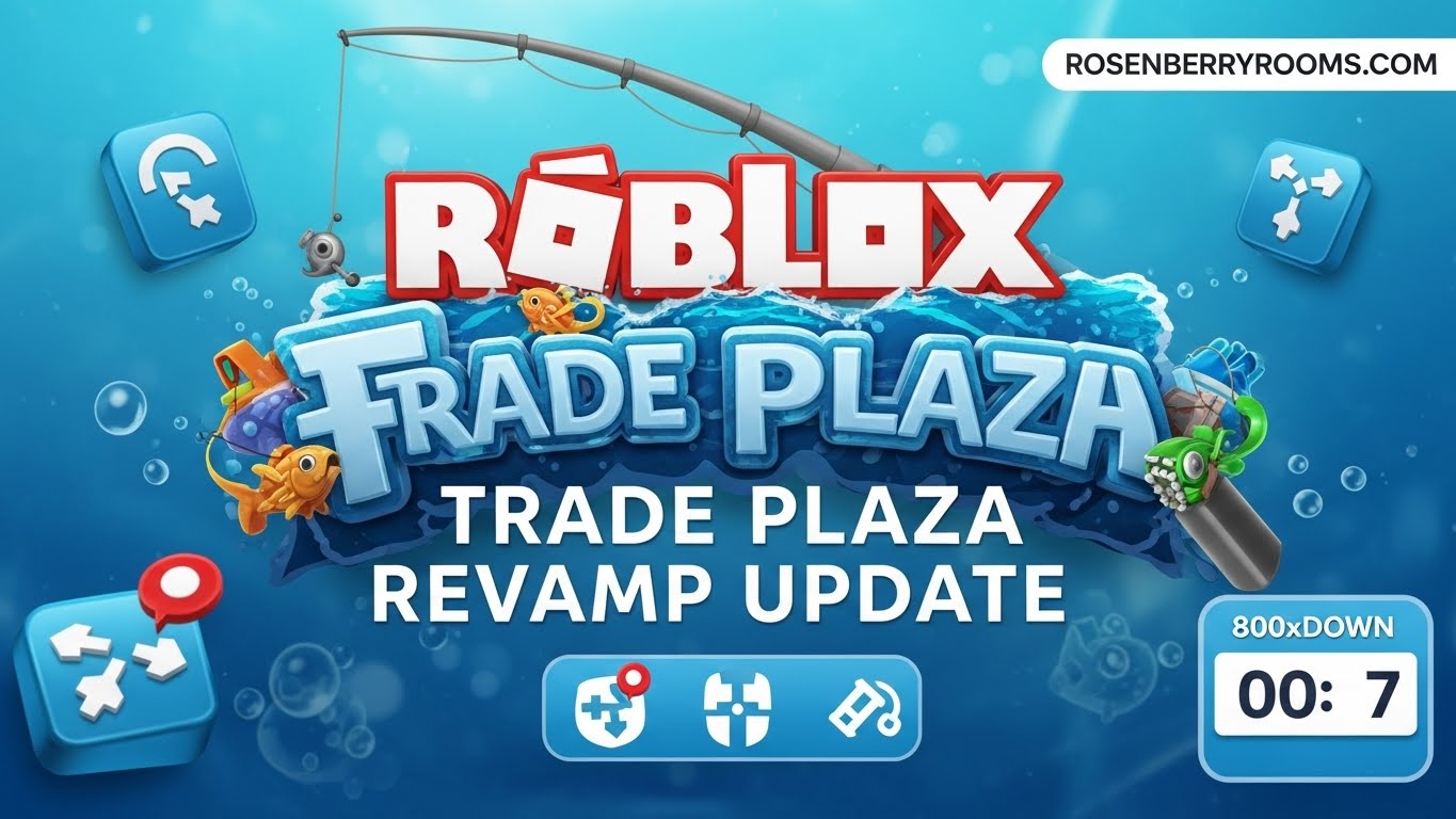Roblox Fisch Trade Plaza Revamp Update (March 2026) Ultimate Guide