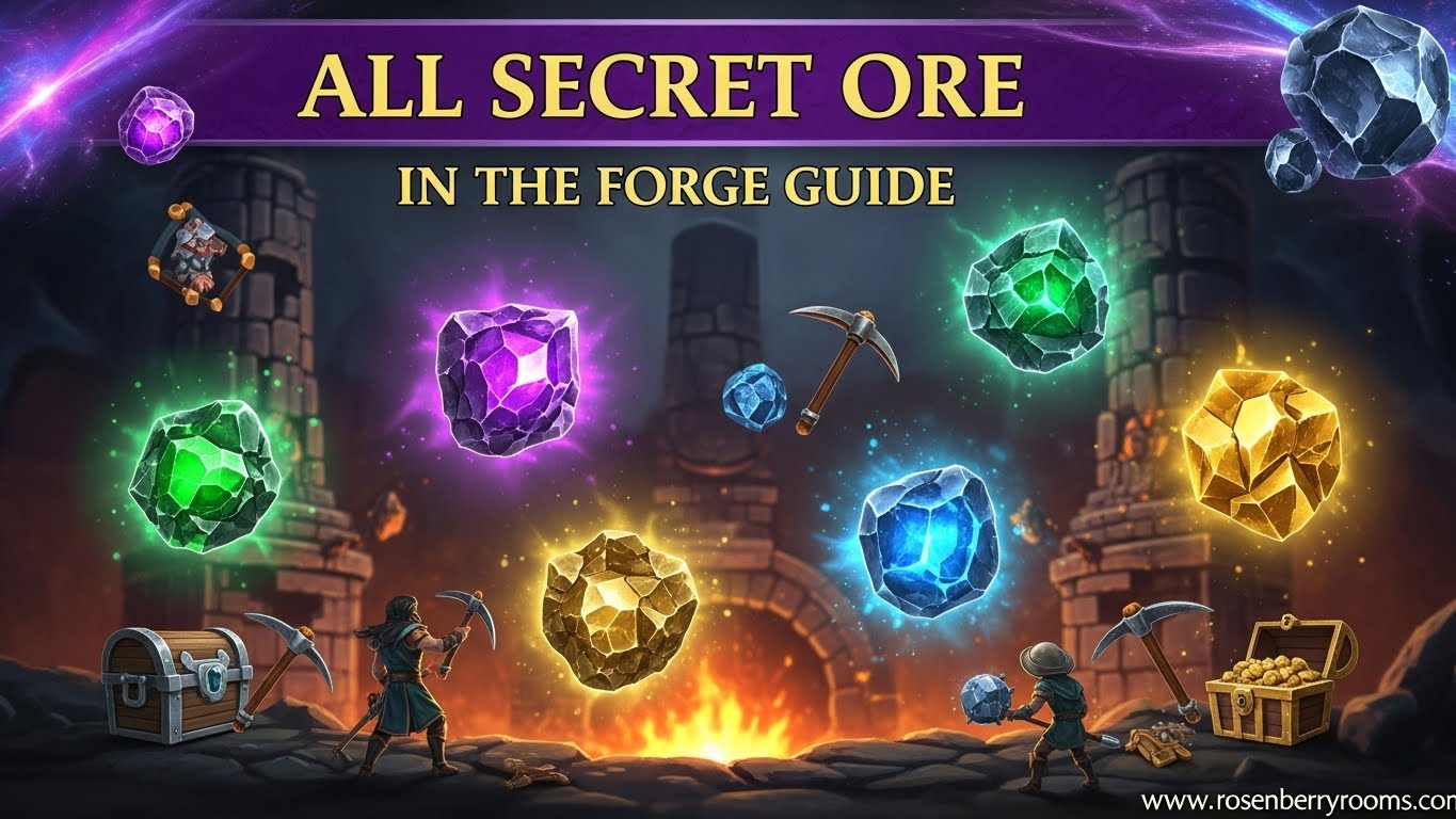 All Secret Ores in The Forge Guide (June 2026)