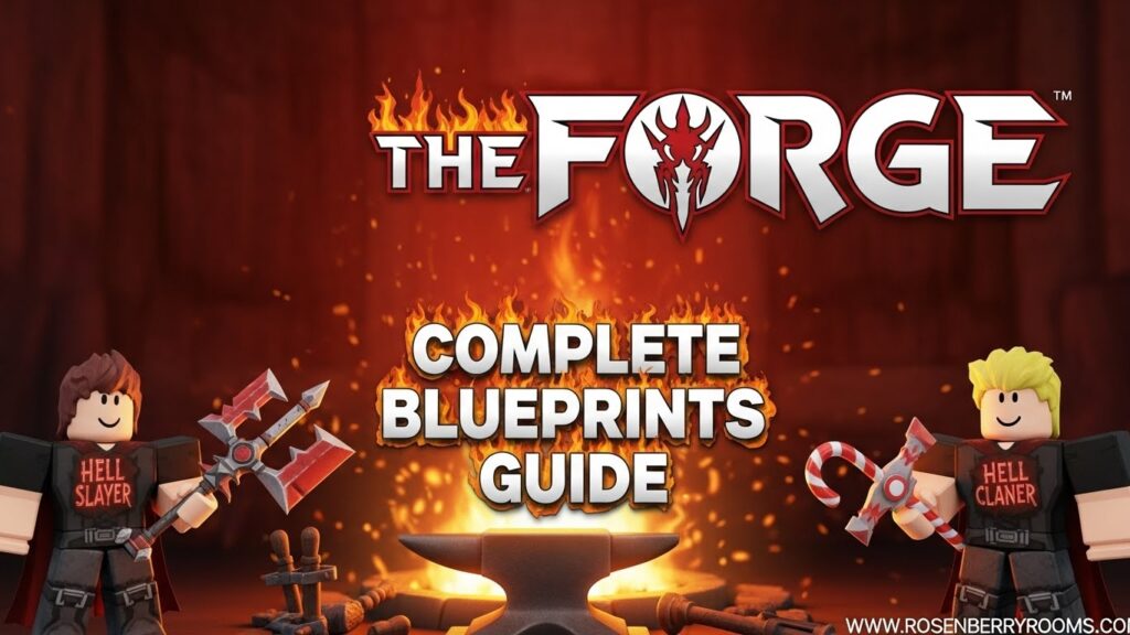 All The Forge Blueprints & How to Get Them (March 2026 Guide)