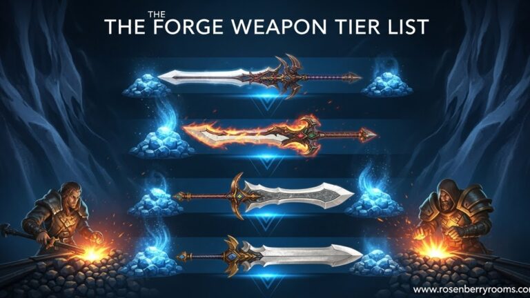 The Forge Weapon Tier List (March 2026) Best Weapons