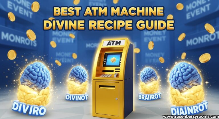 Best ATM Machine Recipe for Divine Brainrots in Escape Tsunami (June ...