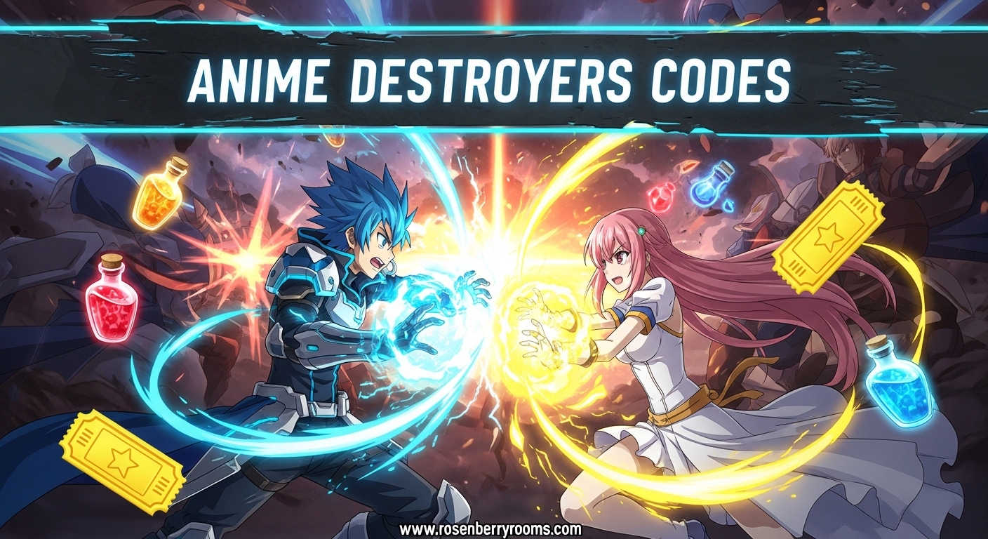 Anime Destroyers Codes (March 2026) 40+ NEW Codes Available