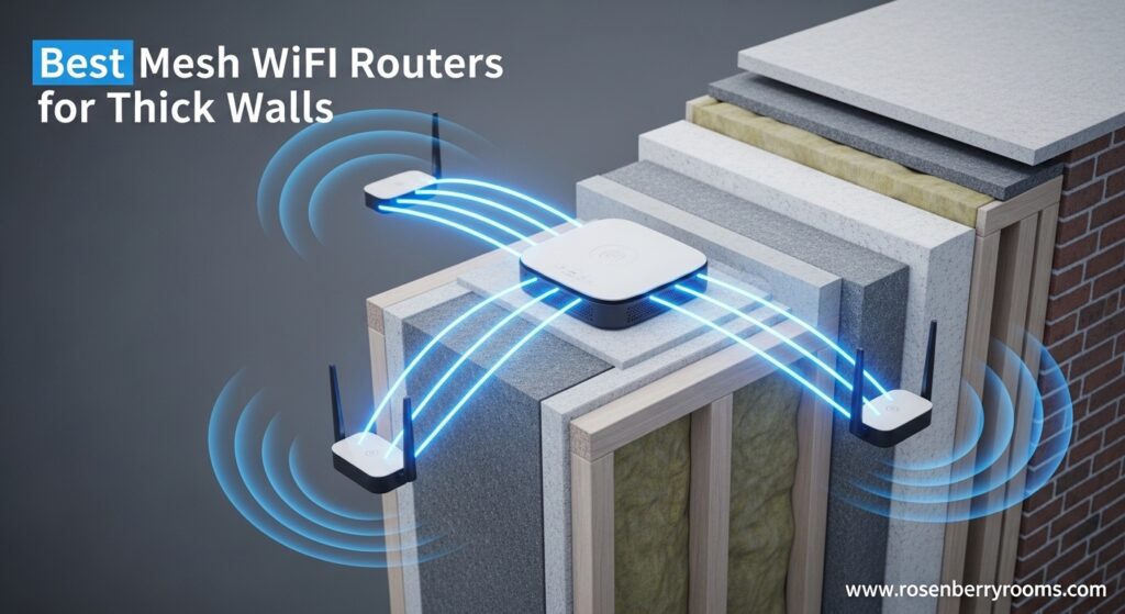 10 Best Mesh WiFi Routers for Thick Walls (May 2026) Buying Guide