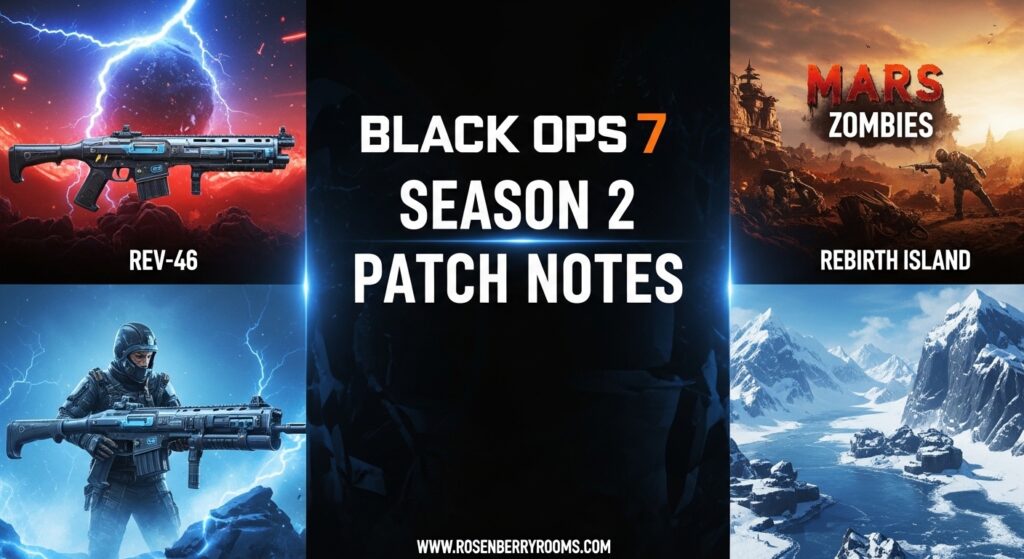 Black Ops 7 Season 2 Patch Notes (March 2026) All New Maps, Weapons & Modes