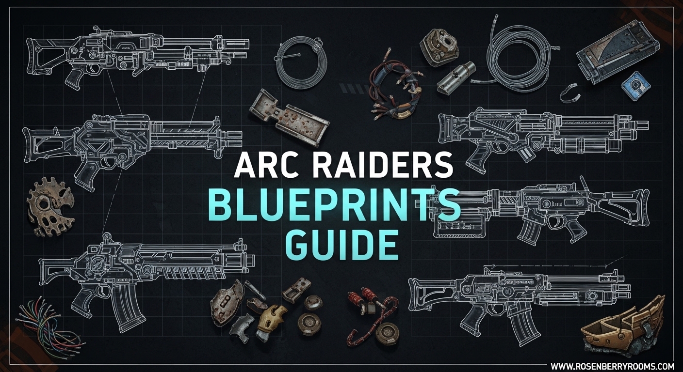 All 75 Arc Raiders Blueprints Guide (March 2026) Farming Locations